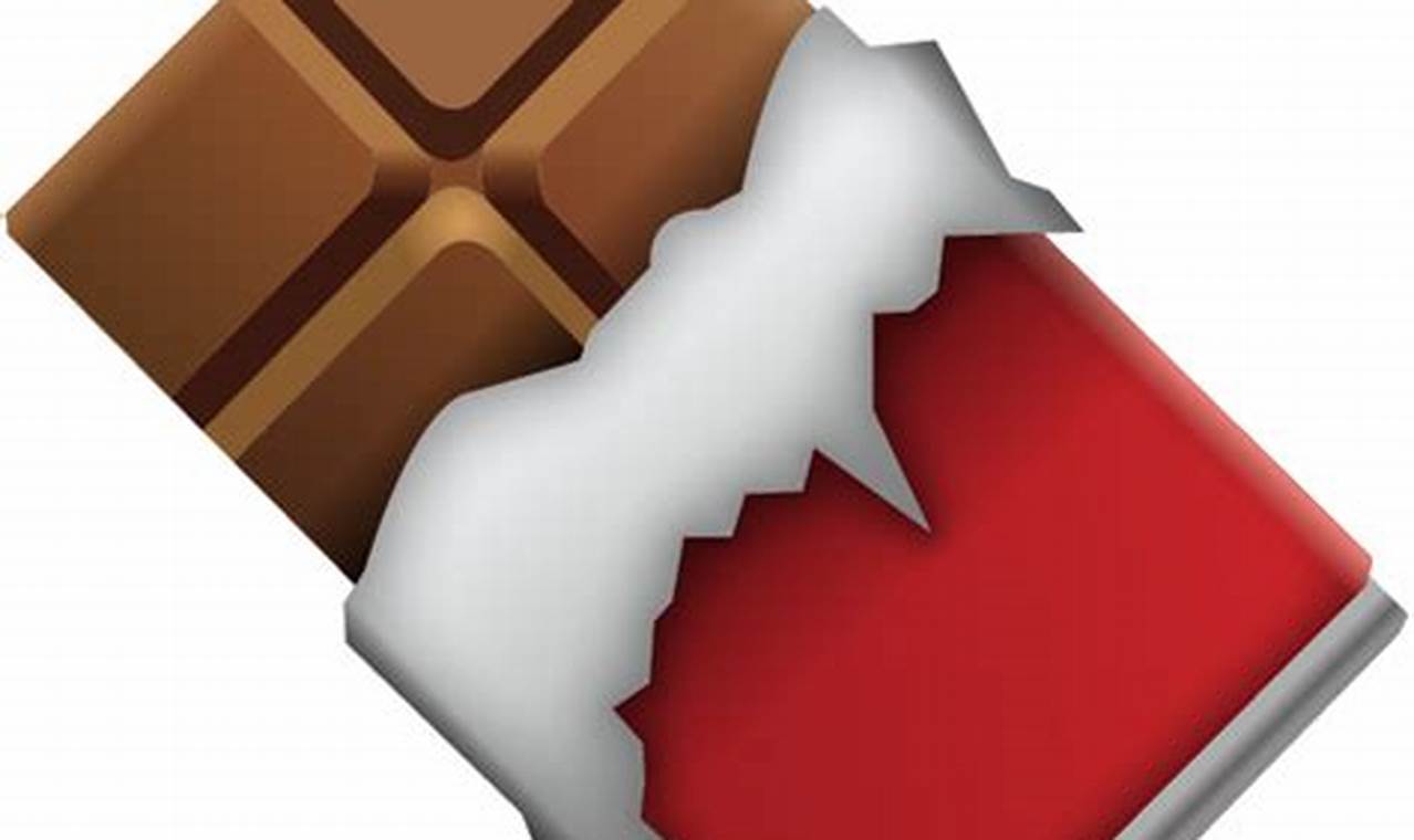 Decode the Chocolate Bar Emoji Meaning