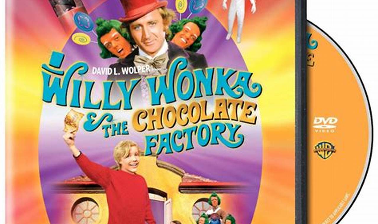 Willy Wonka And The Chocolate Factory 1971 Dvd