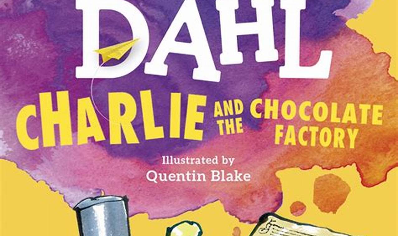 Charlie and the Chocolate Factory Book Cover Art