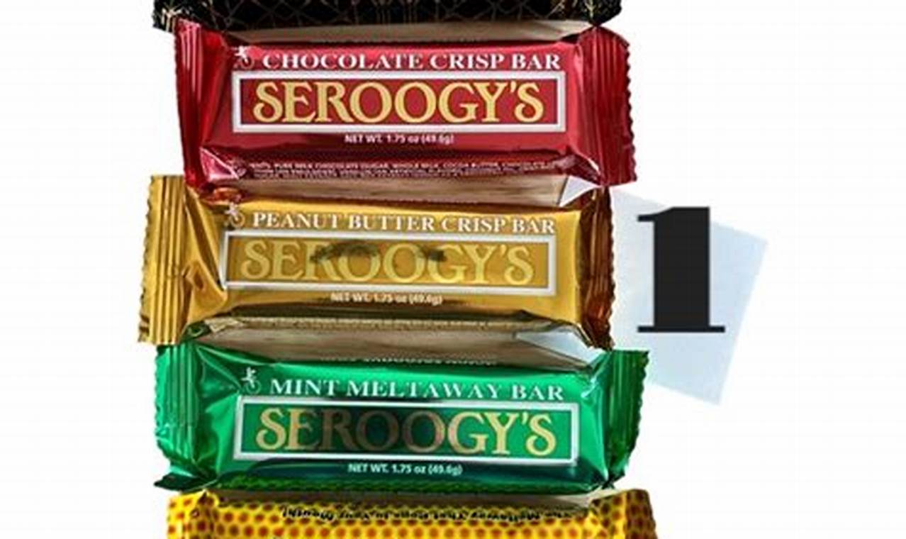 Premium Seroogy's Chocolate Bars: A WI Treat