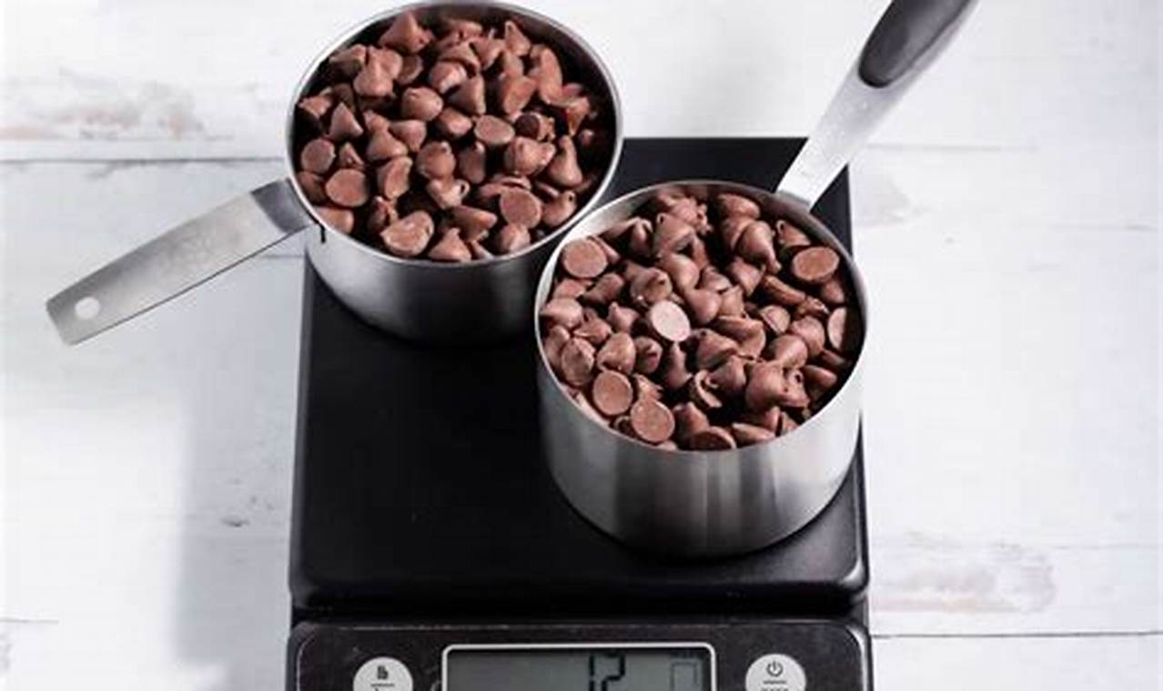 Convert 12 oz Chocolate Chips to Cups Easily