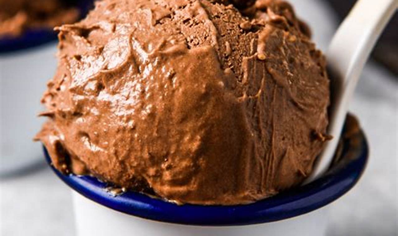 Rich Chocolate Mousse Ice Cream Recipe & Guide