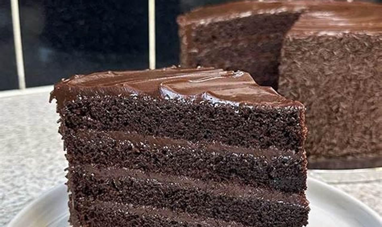 Ten Layer Chocolate Cake