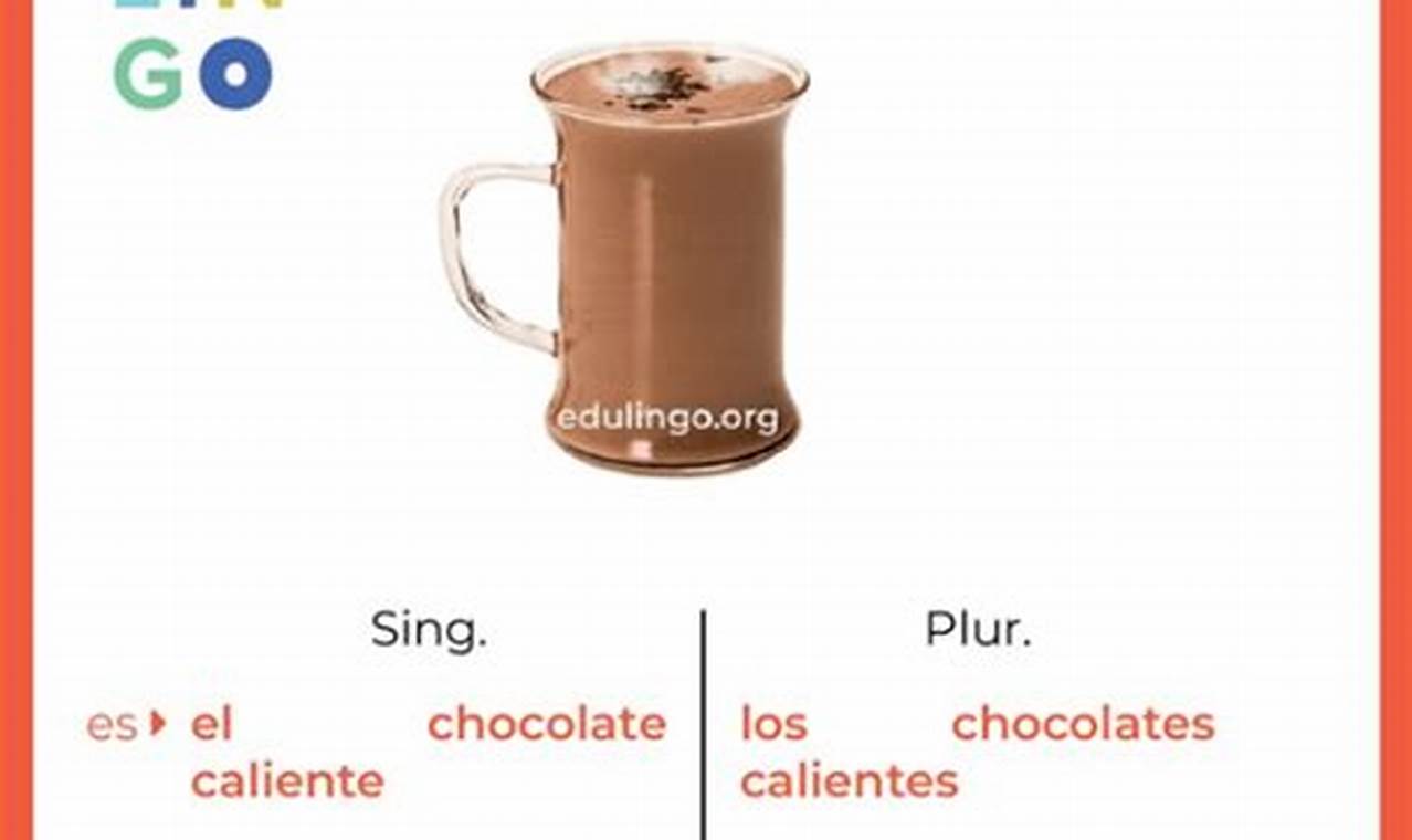 How to Say Hot Chocolate in Spanish: A Guide