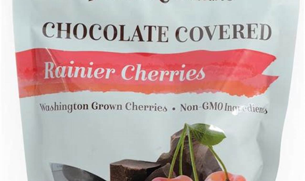 Gourmet Milk Chocolate Rainier Cherries in 22oz Bag