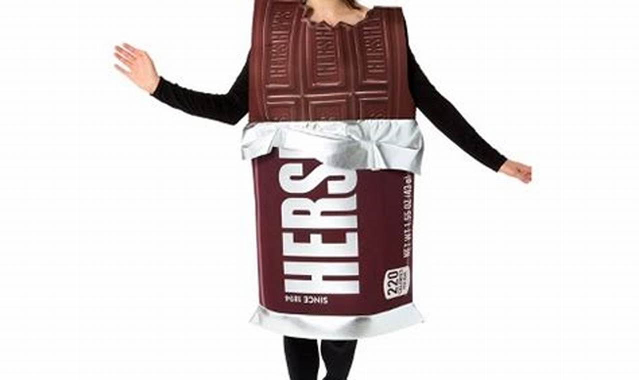 DIY Hershey's Chocolate Bar Costume Ideas & Tips