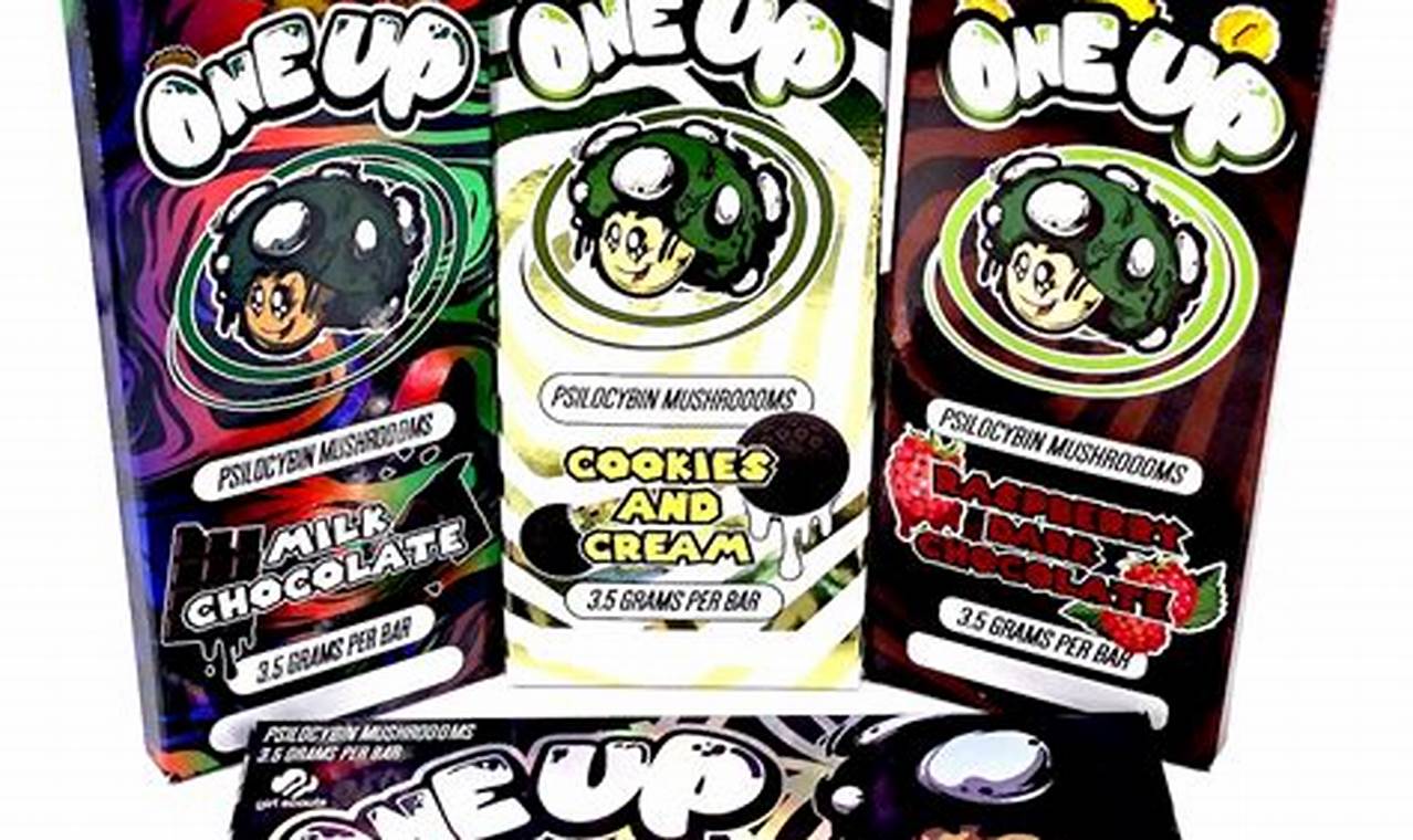 One Up Mushroom Chocolate Bar Review & Guide