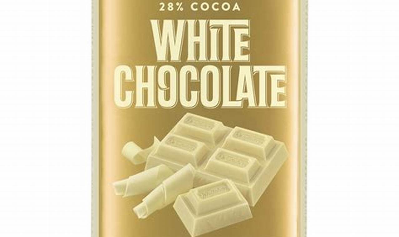 Premium White Chocolate Block: Baking & More