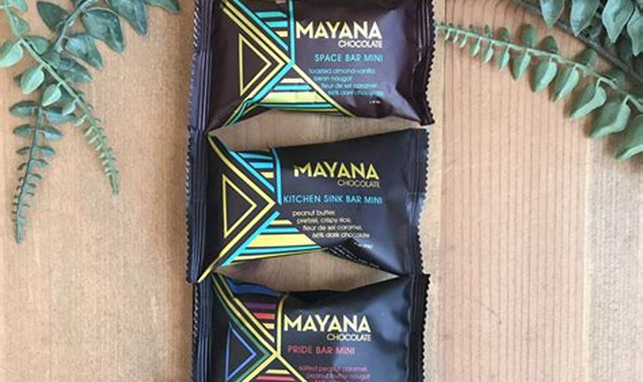 Discover Delicious Mayana Chocolate Bars