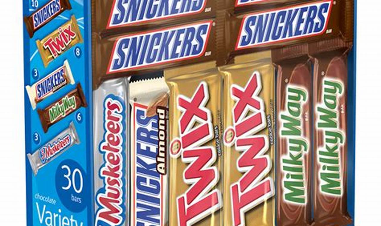 Best Chocolate Bar Variety Packs & Gift Boxes