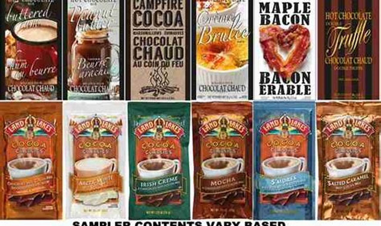 Ultimate Hot Chocolate Sampler Box & Guide