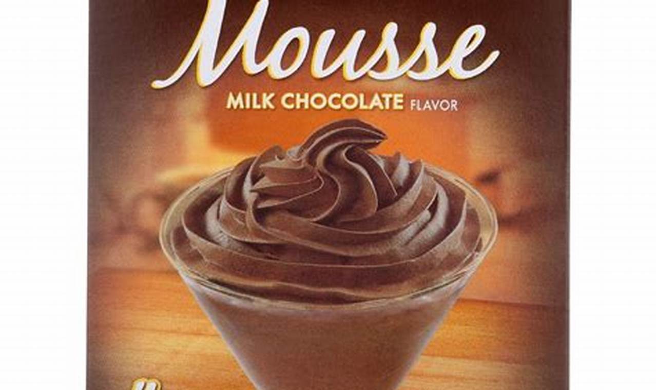 Easy Chocolate Mousse Mix Recipes & Tips