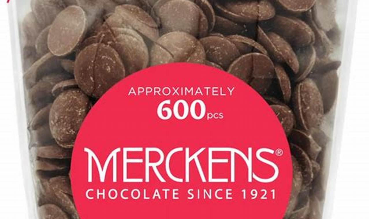 Premium Merckens Chocolate Melts for Baking