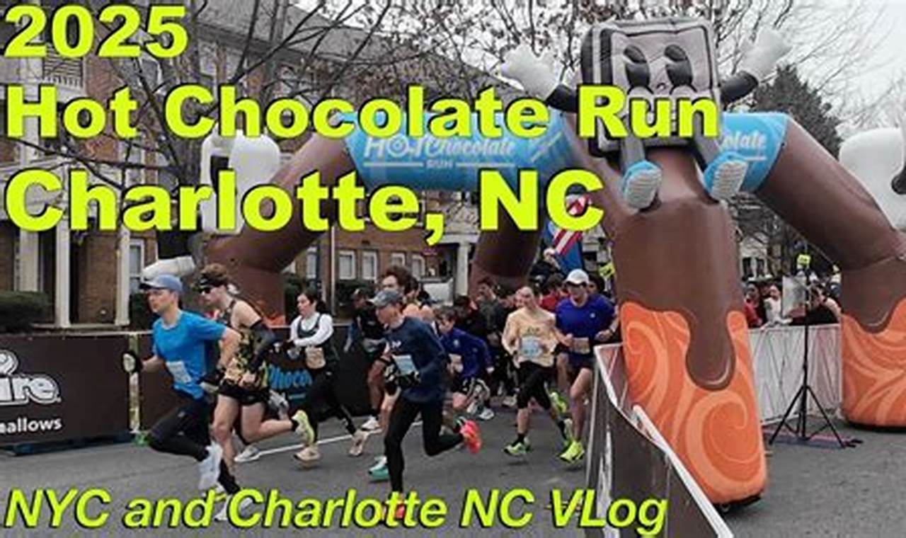 Hot Chocolate 5k Charlotte: Run, Sip & Savor