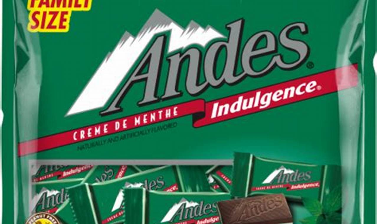 Andes Chocolate Nutrition Facts & Calories