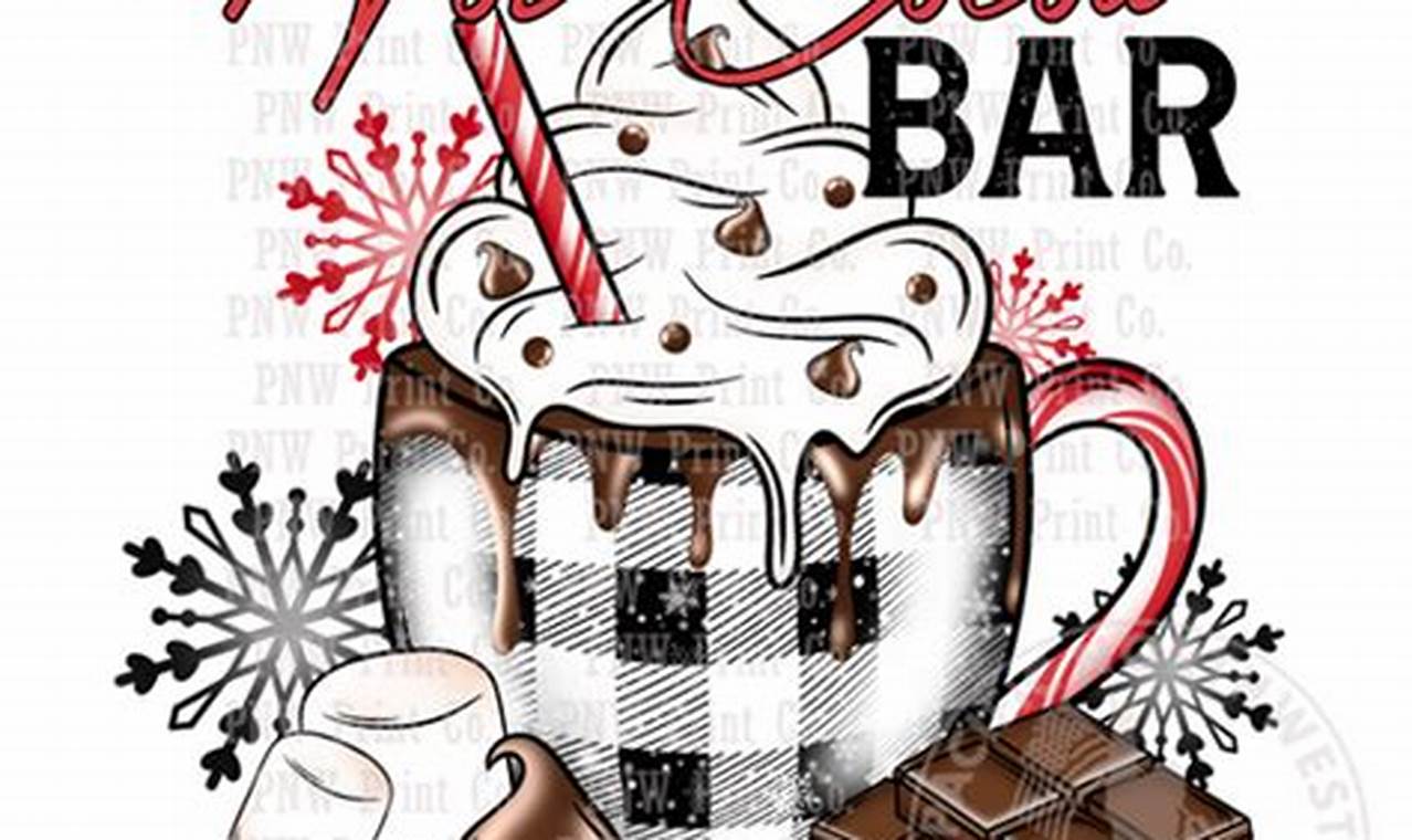 Free Hot Chocolate Bar Clipart & Graphics