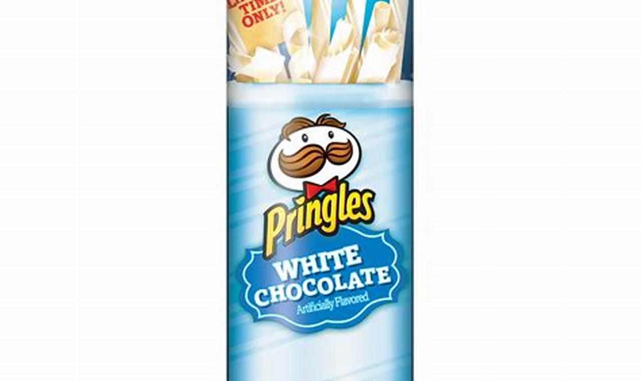 Try White Chocolate Pringles: Sweet & Salty Combo!